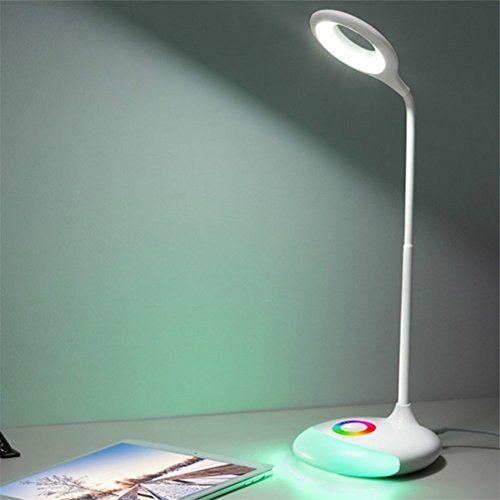 Amazon.com: RGB Touch Sensor Dimmable Flexible Desk USB Rechargeable ...