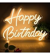 Let's Party Neon Signs, Arrinew LED Neon Light Sign for Wall Decor, Art ...