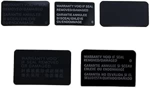 Amazon.com: 5 x Label Sticker for PS4 Pro Slim 1000 1100 1200 2000 ...