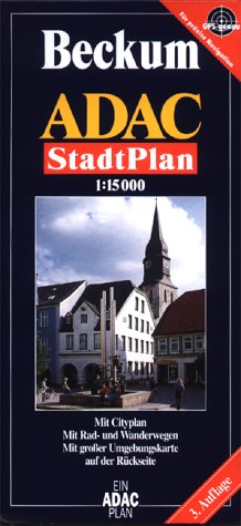 Amazon.co.jp: ADAC Stadtplan Beckum 1 : 15000. Mit Cityplan, Rad- und ...