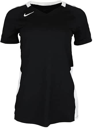 Amazon.com: Nike Women's Stock SS Vapor PRO Volleyball Jersey (Black ...