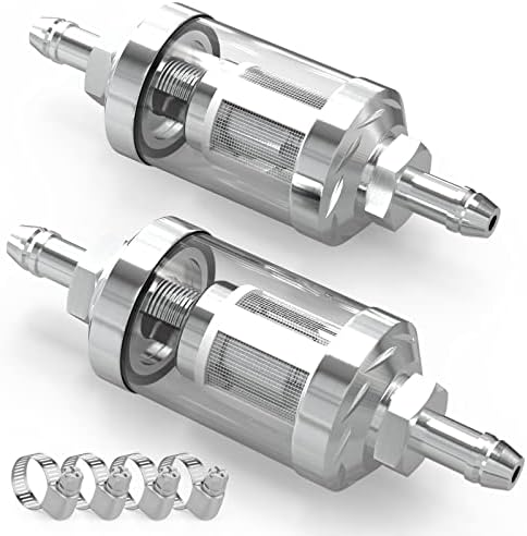 Amazon.com: big-autoparts 5/16 inch 9747 Inline Fuel Filter With Clear ...