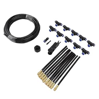 Drip Irrigation Kit, 360° Bendable Watering System Adjustable Bendable ...