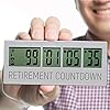 Amazon.com: Retirement Countdown Clock, Up to 999 Day Countdown Timer ...