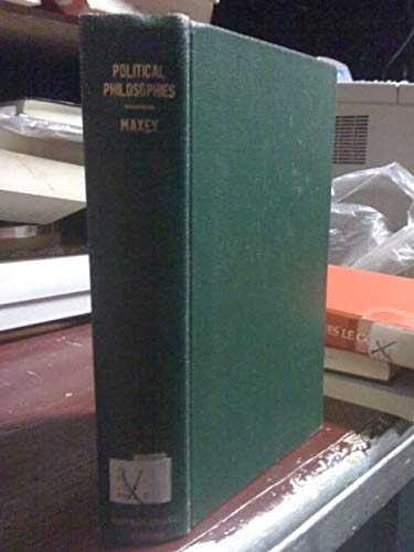 Political philosophies,: Maxey, Chester C: Amazon.com: Books