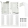 Amazon.com: Amazing Drapery Hardware 2.5 Inch Pocket Rod Brackets ...