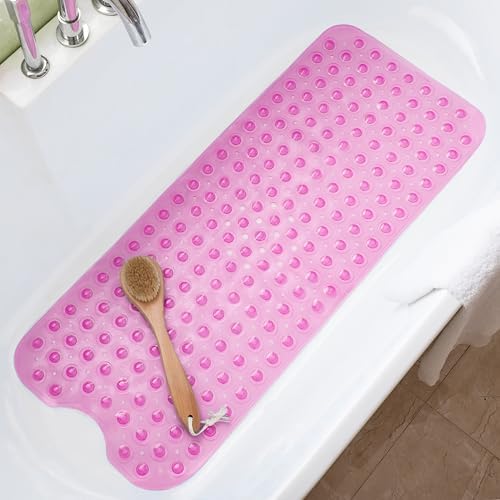 Amazon.com: TreeBud Bathtub Mats for Shower Tub Non-Slip Bath Mat 39 x ...