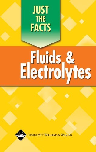 Fluids and Electrolytes (Just the Facts Series) : Banton, Jane, Bozarth ...