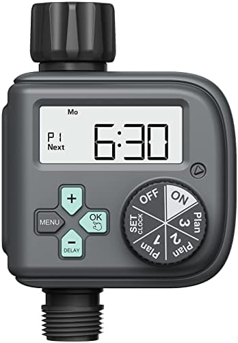 Amazon.com: RAINPOINT Sprinkler Timer with 3 Independent Programs ...