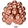 PartyWoo Metallic Orange Balloons, 50 pcs Metallic Copper Balloons, 12 ...