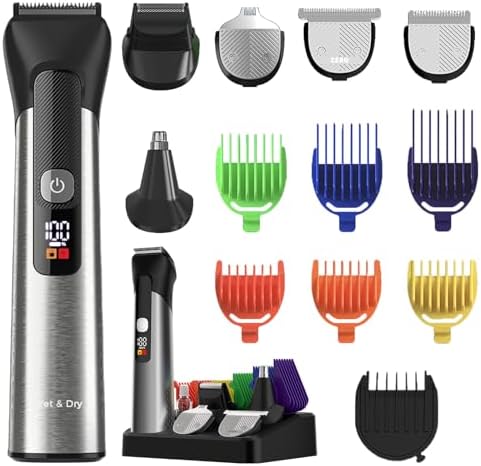 Amazon.com: TUOSEDA Beard Trimmer for Men, Mustache Electric Razors for ...