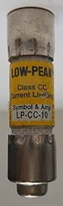 Bussmann LP-CC-10 10 Amp Low-Peak Time Delay Current Limiting Class CC ...