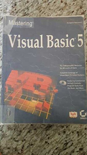 Mastering Visual Basic 5: 9780782119848: Computer Science Books @ Amazon.com