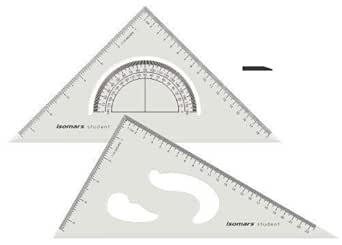 Drafto Set Squares Drafting Rulers : Amazon.in: Office Products