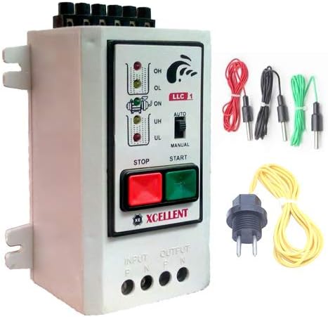 Microtail Fully Automatic Water Level Controller & indicator with 2 ...