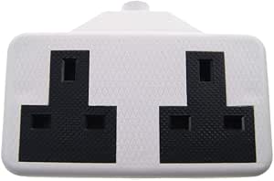 PNJB White Extension Socket, Rewireable, Socket For Extension Cable ...