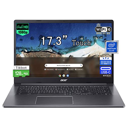 Acer Chromebook Touchscreen, Backlight Keyboard, Laptop 17.3inch FullHD ...