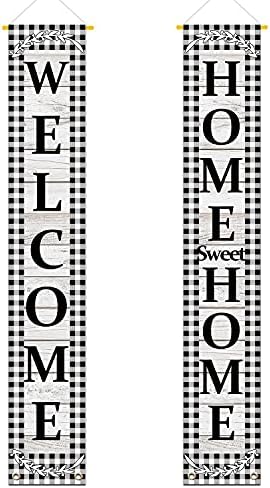 Amazon.com: KYMY Sunflower Summer Banners,Welcome Summer Porch Sign ...