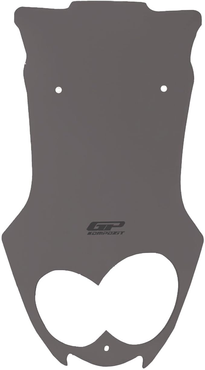 Amazon | GP Kompozit フロントガラス ウィンドスクリーン スモークフィット ホンダ CRF250 Rally / CRF300 Rally 2017-2024 59 cm ...