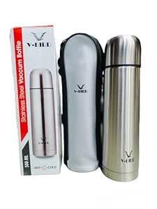 Thermosteel Flip Lid Flask, 500 milliliters : Amazon.in: Home & Kitchen