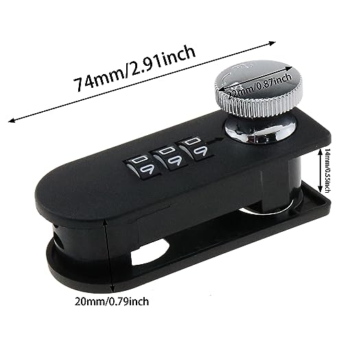 Snapklik.com : Mechanical Dial Combination Cam Lock Combination Cam ...