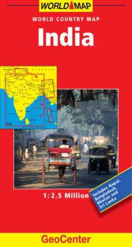 India GeoCenter World Map: Mairs: 9783829764599: Amazon.com: Books