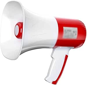 Amazon.com: BbteK Portable Bullhorn Portable Handheld Megaphone with ...