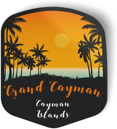 Amazon.com: Grand Cayman Cayman Islands Magnet for Car Fridge Locker ...