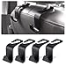 URAQT Auto Hooks, 4 pack Car Storage Hooks Back Seat Headrest Hanger ...