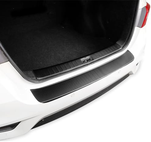 Amazon.com: Advgears Rear Bumper Protector Guard Universal Black Rubber ...