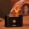 GRILL BUMP Aromatherapy Essential Oil Diffuser with Flame Light| 180mL ...
