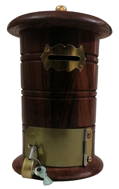 Lakshmi Maa Collection's Wooden Art Premium Wooden Handicrafted Money ...