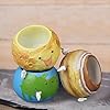 Amazon.com: Cinf Jupiter Flower Pots Doll Shaped Resin Garden Pots Cute ...