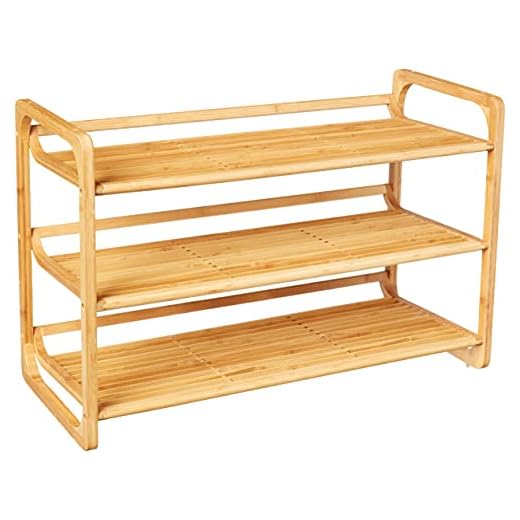 Honey-Can-Do 3단 대나무 신발 선반 44% 할인 후 34.60불 - MODUBA