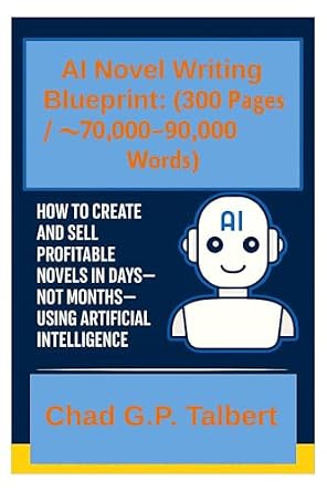 AI Novel Writing Blueprint: 300 Pages / ~70,000–90,000 Words (The AI ...
