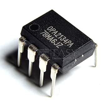 Phoncoo 5PCS OPA2134PA DIP8 OPA2134P DIP OPA2134 DIP-8 2134PA High Performance Audio Operational ...