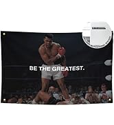 Amazon.com : Mike Tyson Be Unstoppable. Flag Motivational Fitness ...
