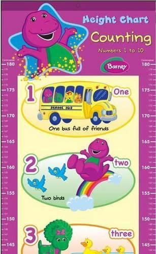 Barney height chart counting : Buy Online at Best Price in KSA - Souq ...