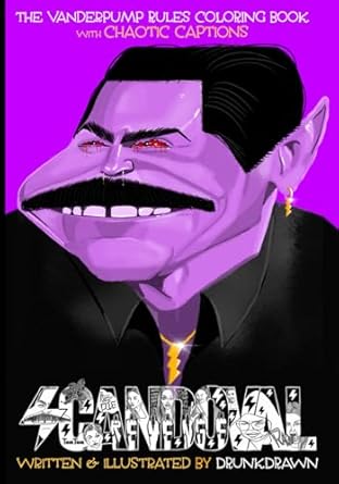 Amazon.com: The Vanderpump Rules Coloring Book with Chaotic Captions ...