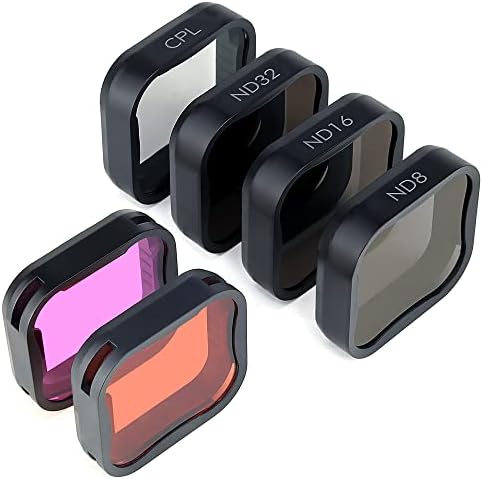 Amazon.com : GEPULY 6-Pack Camera Lens Filter Set for GoPro Hero7 6 5 ...