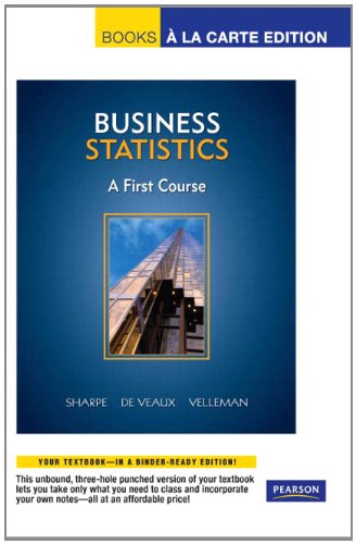 Buy Business Statistics: A First Course: Books a La Carte Edition Book ...