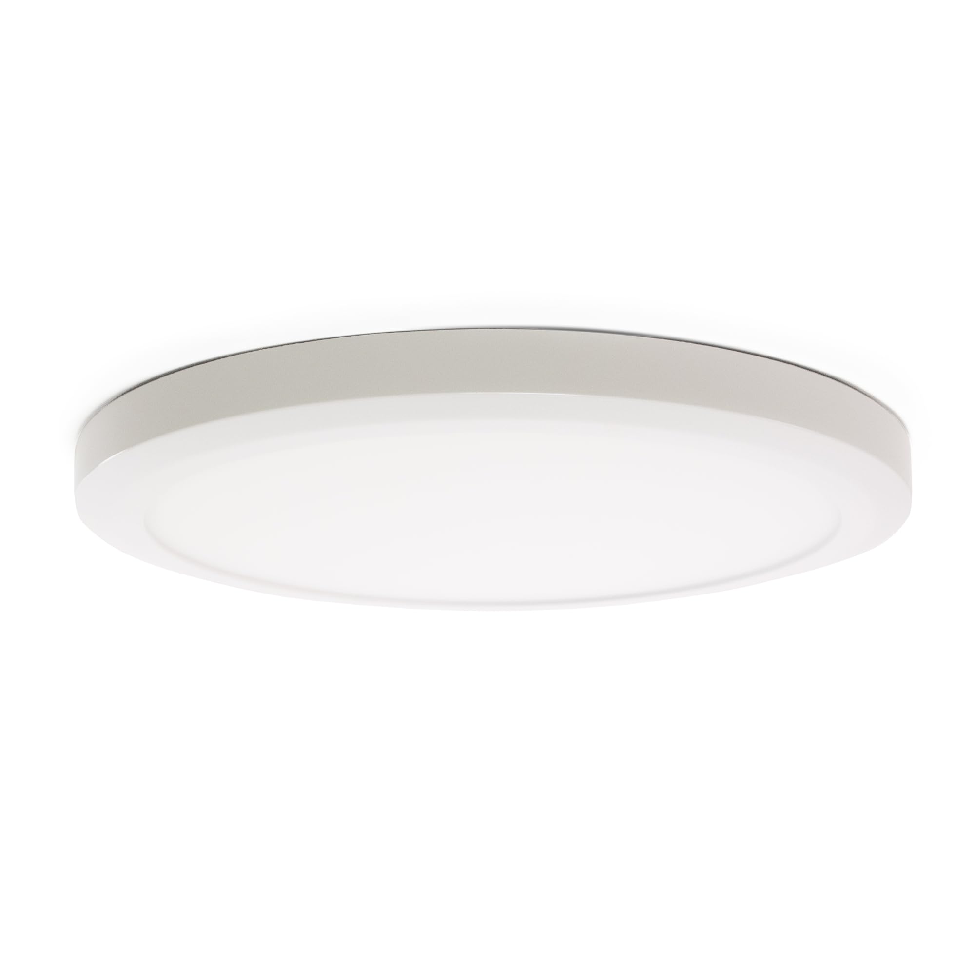 CORAMDEO 15 Inch LED Decorative Low Flat Profile Edge Lit Flush Mount ...