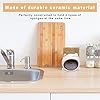 Amazon.com: Sponge Holder for Kitchen Cute Ceramics Kitchen Sink Caddy ...