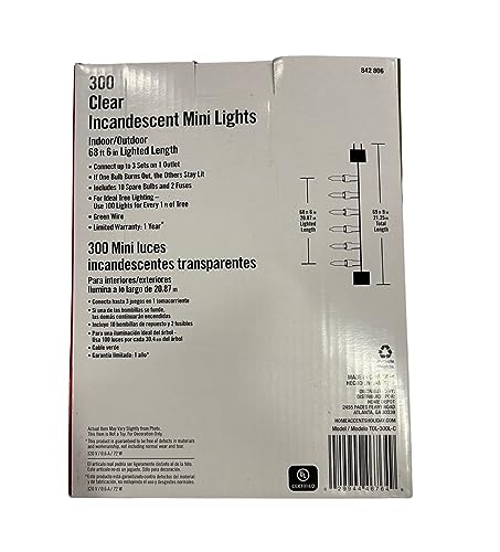 300 Mini Lights, 68 ft 6" Lighted Length Best Deals and Price History ...