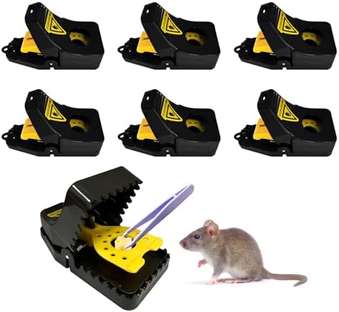 DADAPANGHU Mouse Trap, Impact Trap, Pack of 6, Highly Sensitive Mouse ...