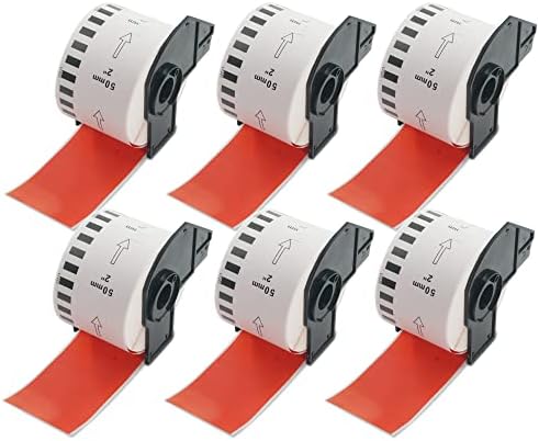 Amazon.com : BETCKEY - Continuous Labels Replacement for Brother DK ...