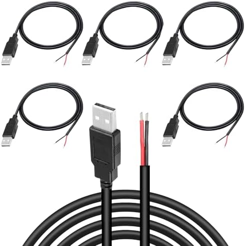 Delock 82697 Kabel USB 2.0 Micro B Stecker auf 2X offene Kabelenden ...