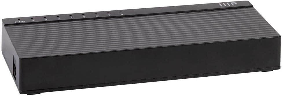 Monoprice Switch de escritorio no administrado Gigabit Ethernet de 8 ...