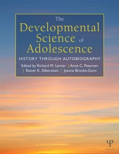 Amazon.com: The Developmental Science of Adolescence: History Through ...