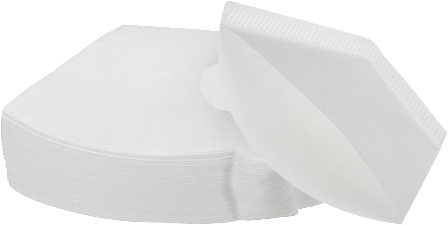 Amazon.com: PATIKIL 1-2 Cup Cone Coffee Paper Filters White Paper 4 ...